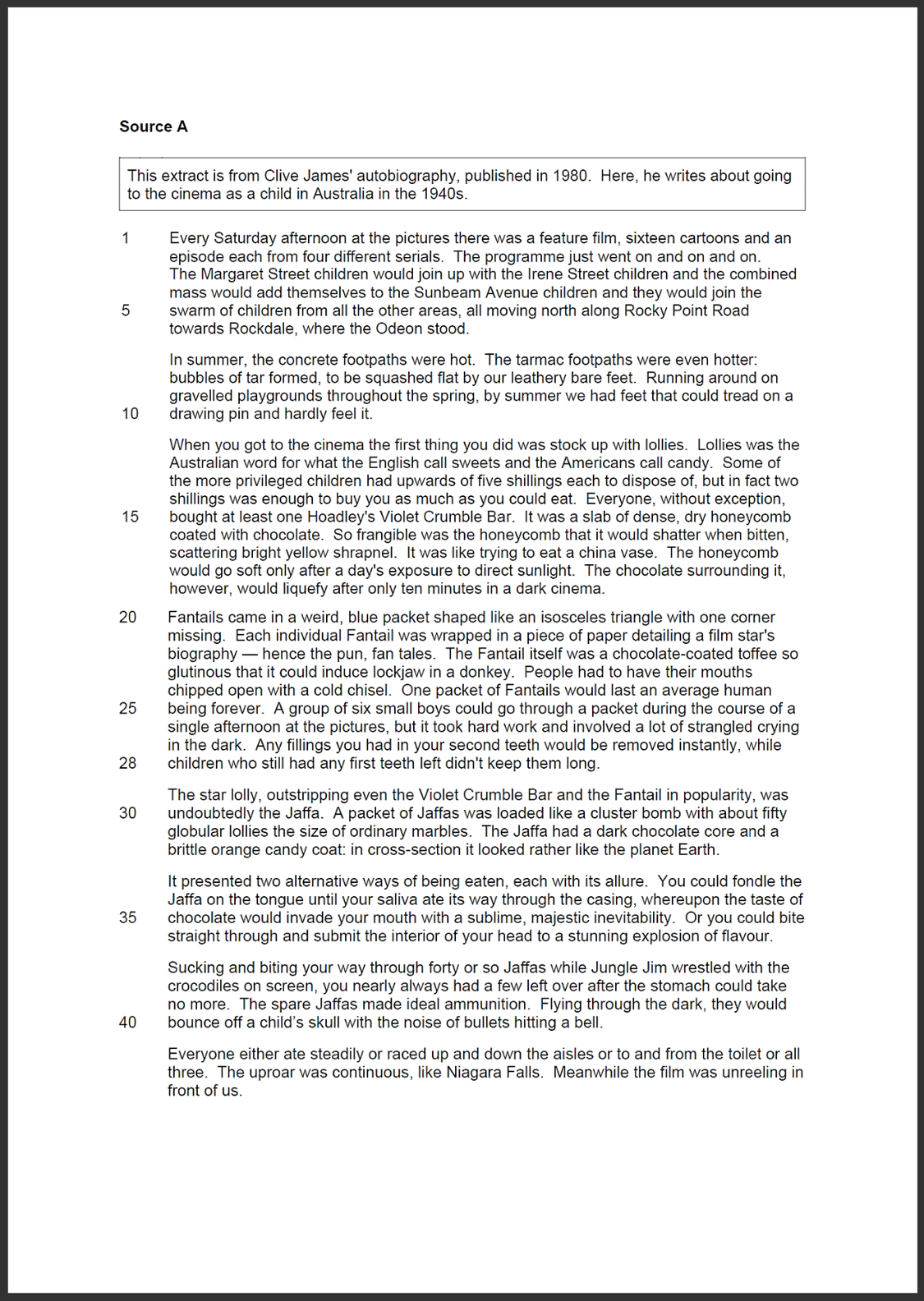 GCSE English Language Paper 2 Tasks and Brief Guidelines | KS4 Teaching ...