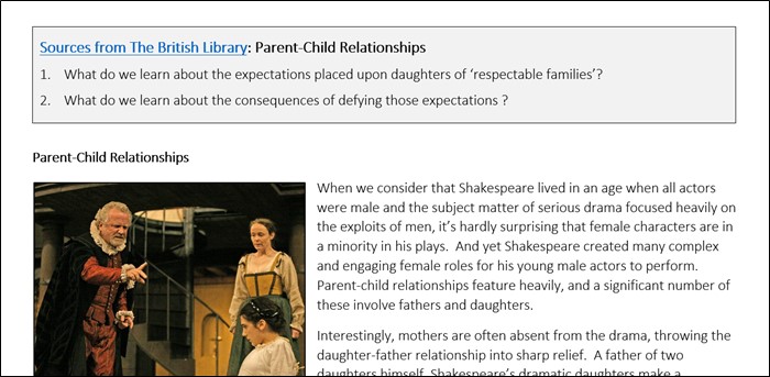 Exploring the Context of Romeo and Juliet | KS3 and KS4 Teaching Resource