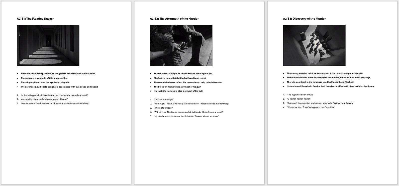 Scheme of Work for Macbeth | KS4 Teaching Resource