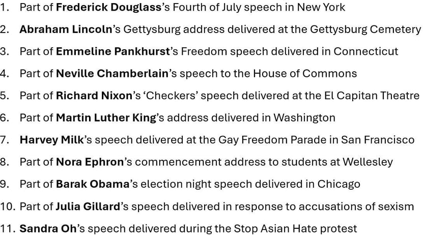 Great Speeches KS3 Workbooklet | KS3 Teaching Resource