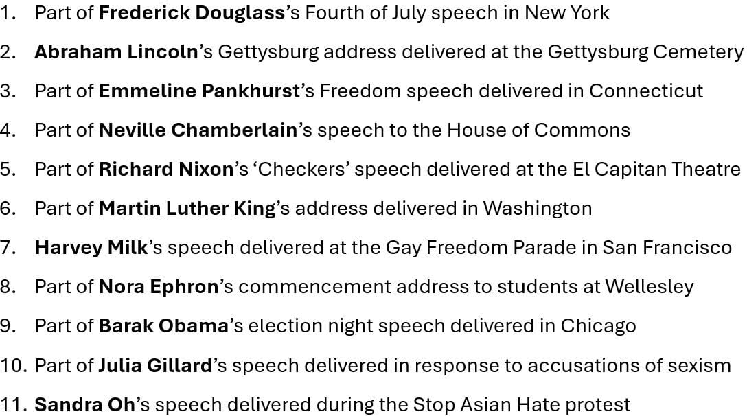 Great Speeches KS3 Workbooklet | KS3 Teaching Resource