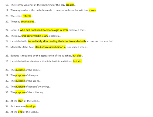 Sentence Stems for Better Academic Writing | English Teaching Resource