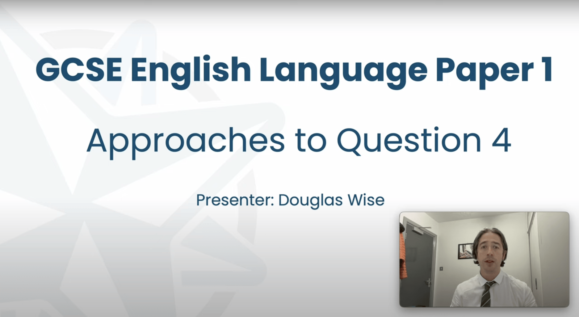 Notes on GCSE English Language Paper 1 - Q4