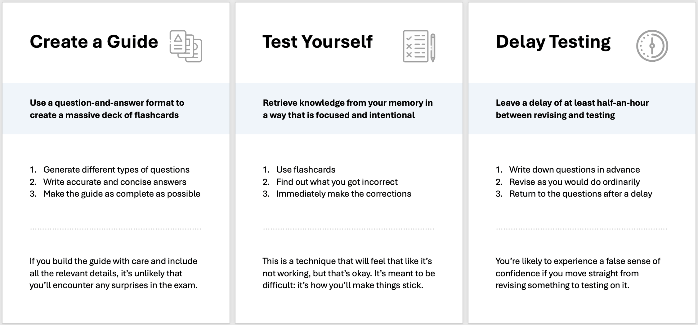 Learning to Learn Study Skills Booklet