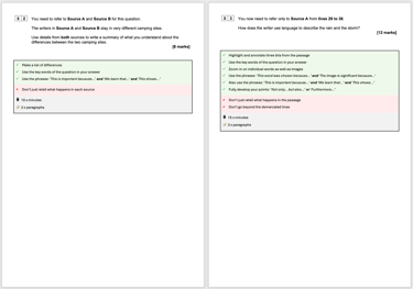 GCSE English Language Paper 2 Tasks and Guidance | KS4 Teaching Resource