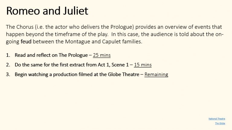 How I teach the first three lessons of Romeo and Juliet | KS3 Teaching ...